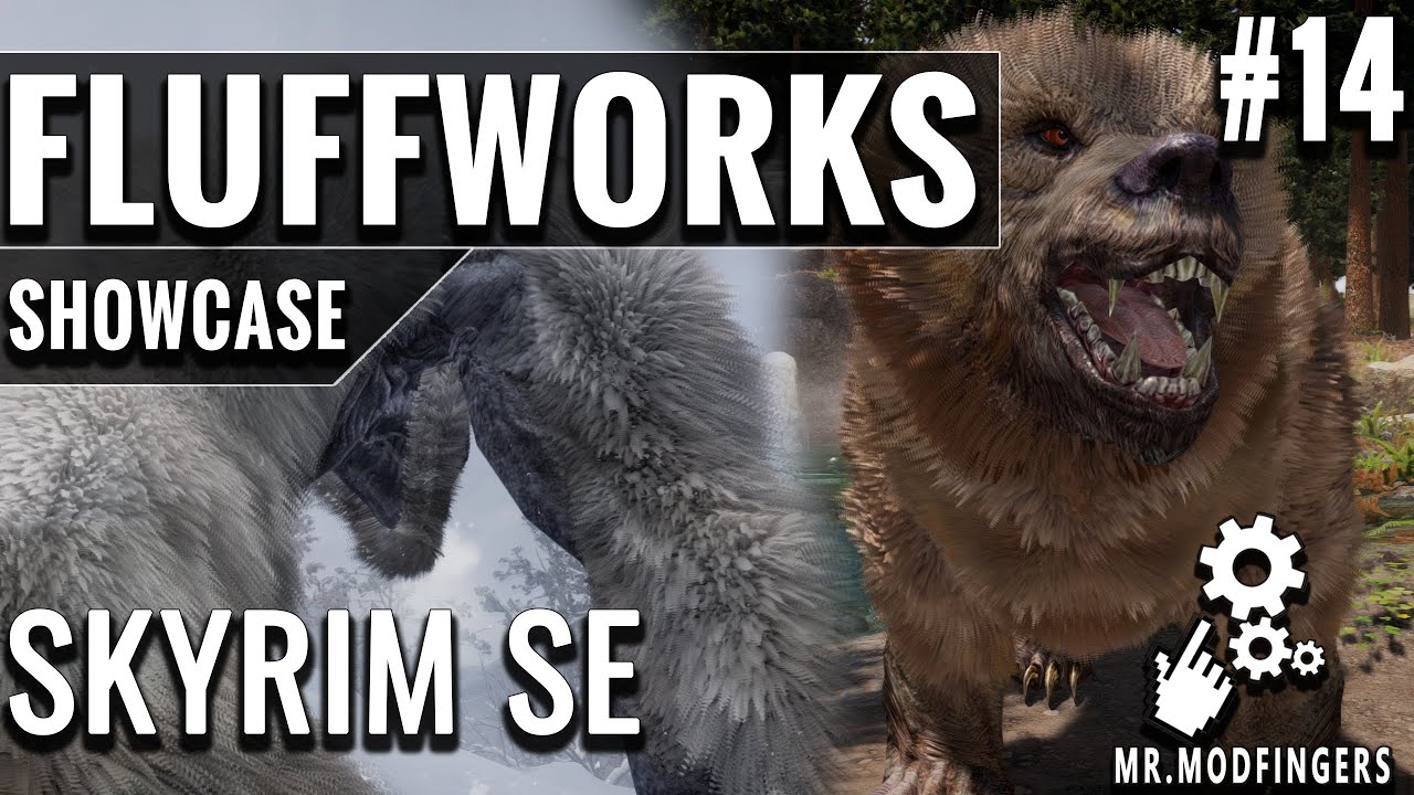 Skyrim SE Mods | Fluffworks (Fluffy Animals) | #14 - YouTube