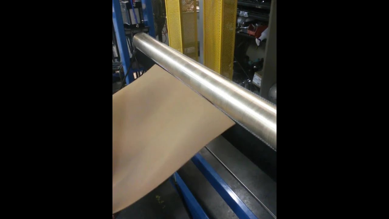 Cold perforator / Cold perforation through foam 1 - YouTube