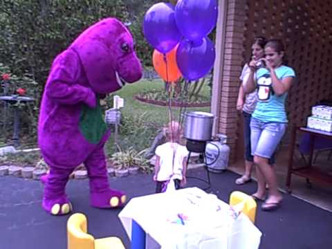 Sydney And Barney Have A Party - YouTube