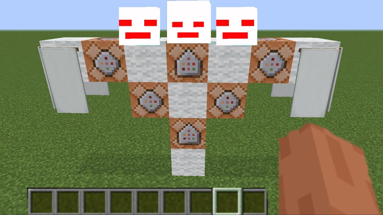 How To Summon WHITE RED EYES Wither Storm In Minecraft !!! - YouTube