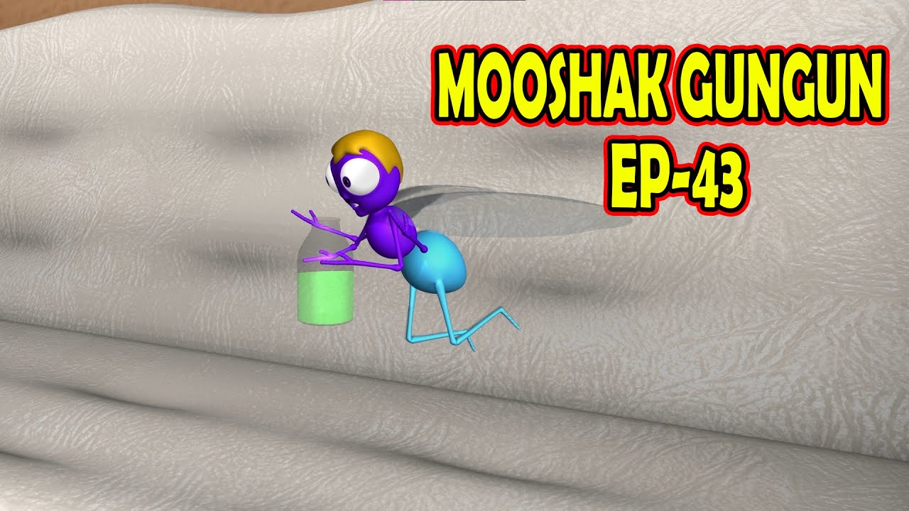 MOOSHAK GUNGUN | EP- 43 | 3D Cartoon in Punjabi | Kids Cartoon | Chiku ...