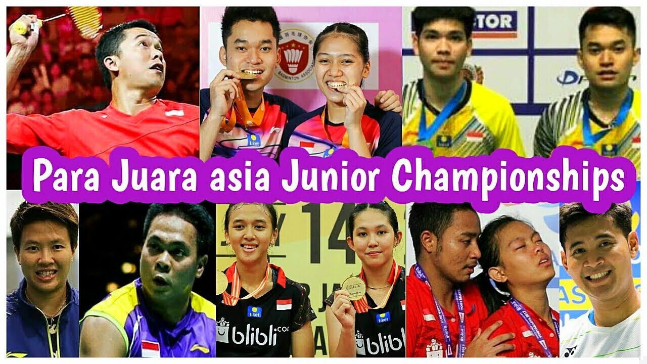 INILAH PARA PEMENANG ASIA JUNIOR CHAMPIONSHIP DARI INDONESIA - YouTube