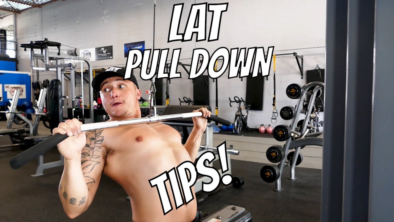 Lat Pulldown Tips - YouTube
