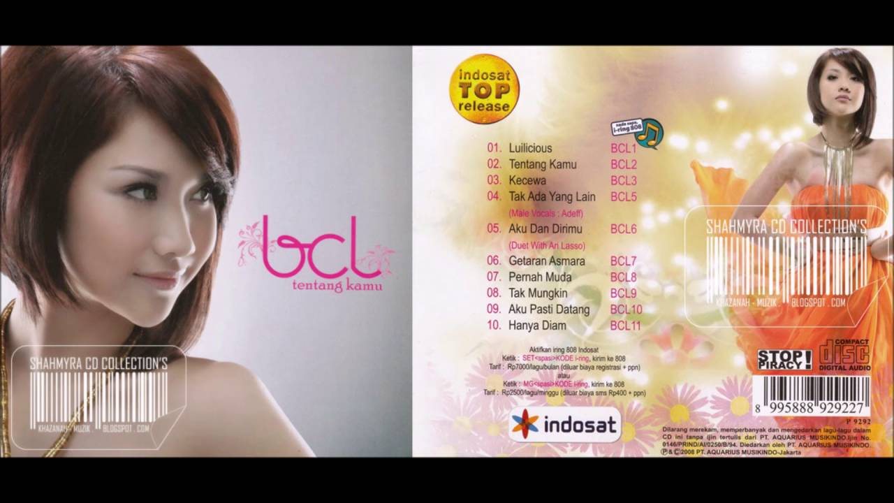 Bunga Citra Lestari - Getaran Asmara (Audio + Cover Album) - YouTube