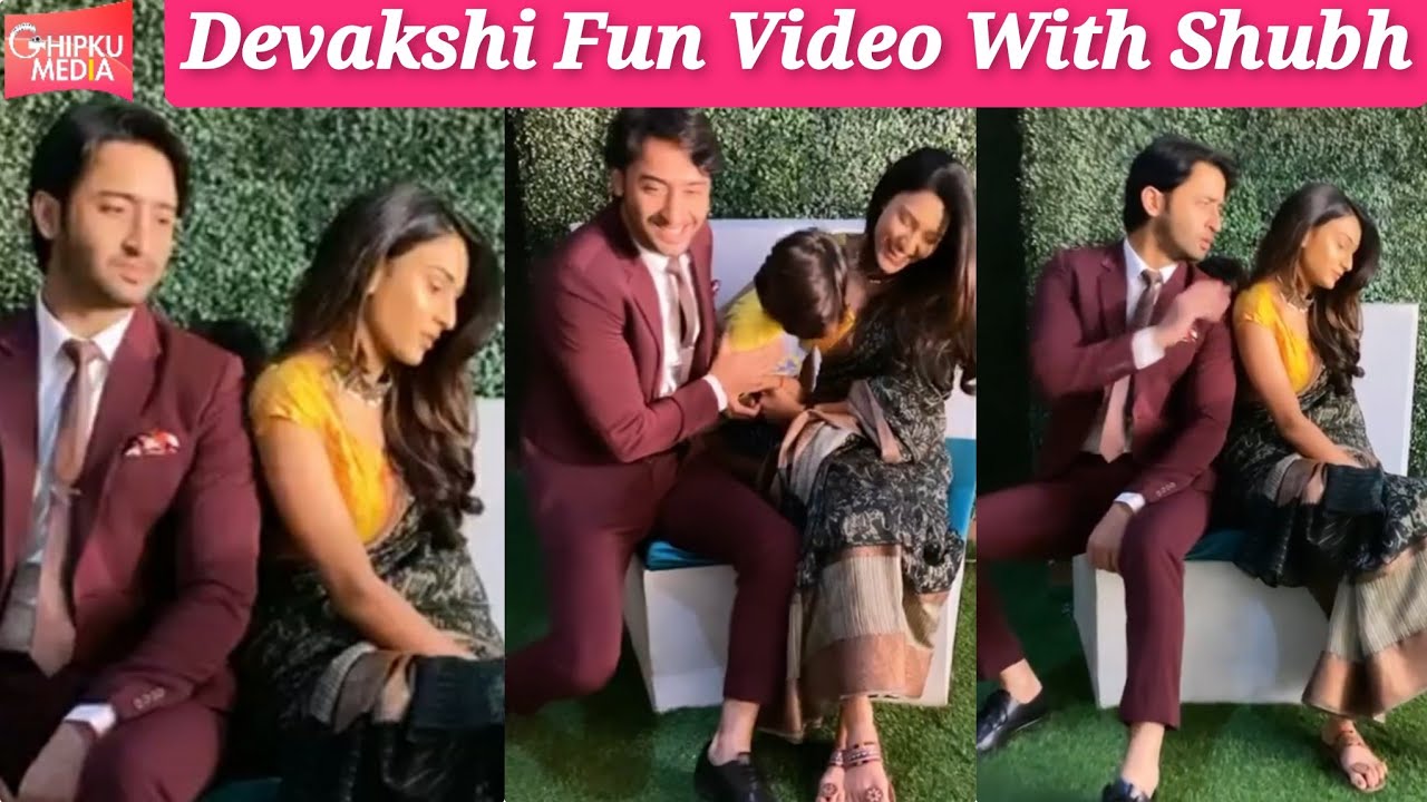Erica Fernandes Shares A Fun Video With Shaheer Sheikh & Vidvaan On Bachpan Ka Pyar |Devakshi ...