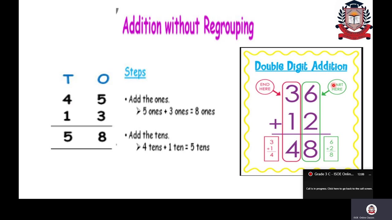 Grade 3 Mathematics - Addition - YouTube