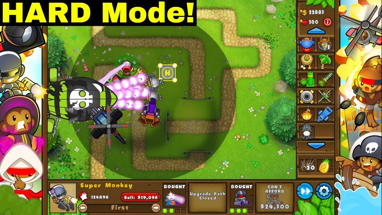 Working on THE FIRST MAP!! (Bloons Tower Defense 5 Pt. 22) - YouTube