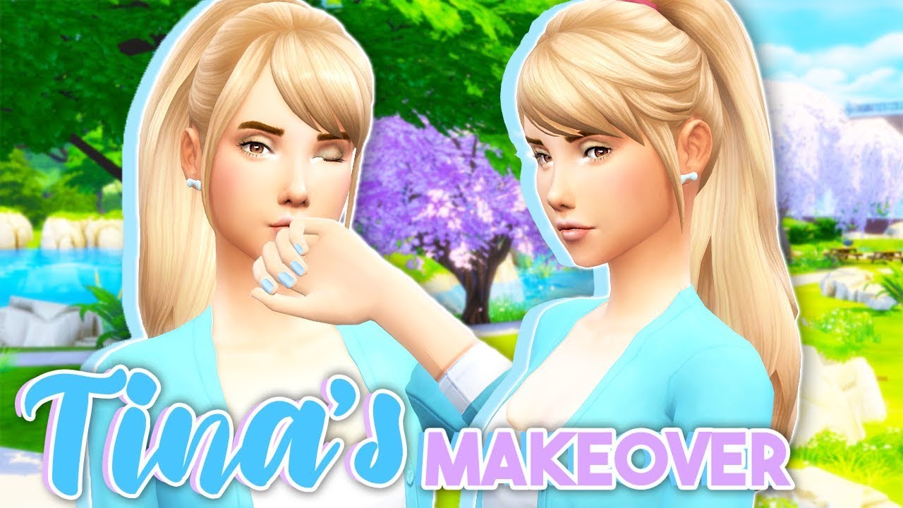 TINA'S TEEN MAKEOVER💙 // The Sims 4 | Twisted Fate (Single Mom Life S2 ...
