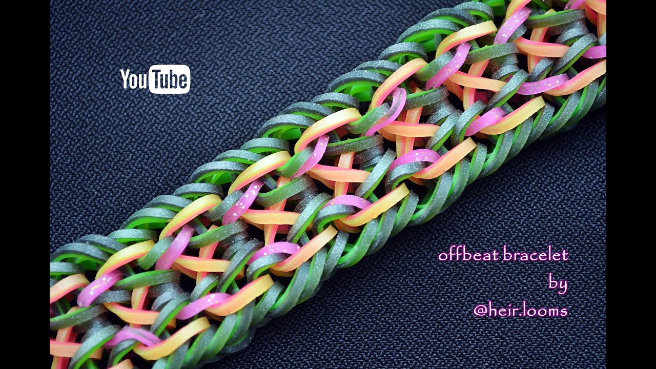 OFFBEAT BRACELET HOOK ONLY DESIGN TUTORIAL - YouTube
