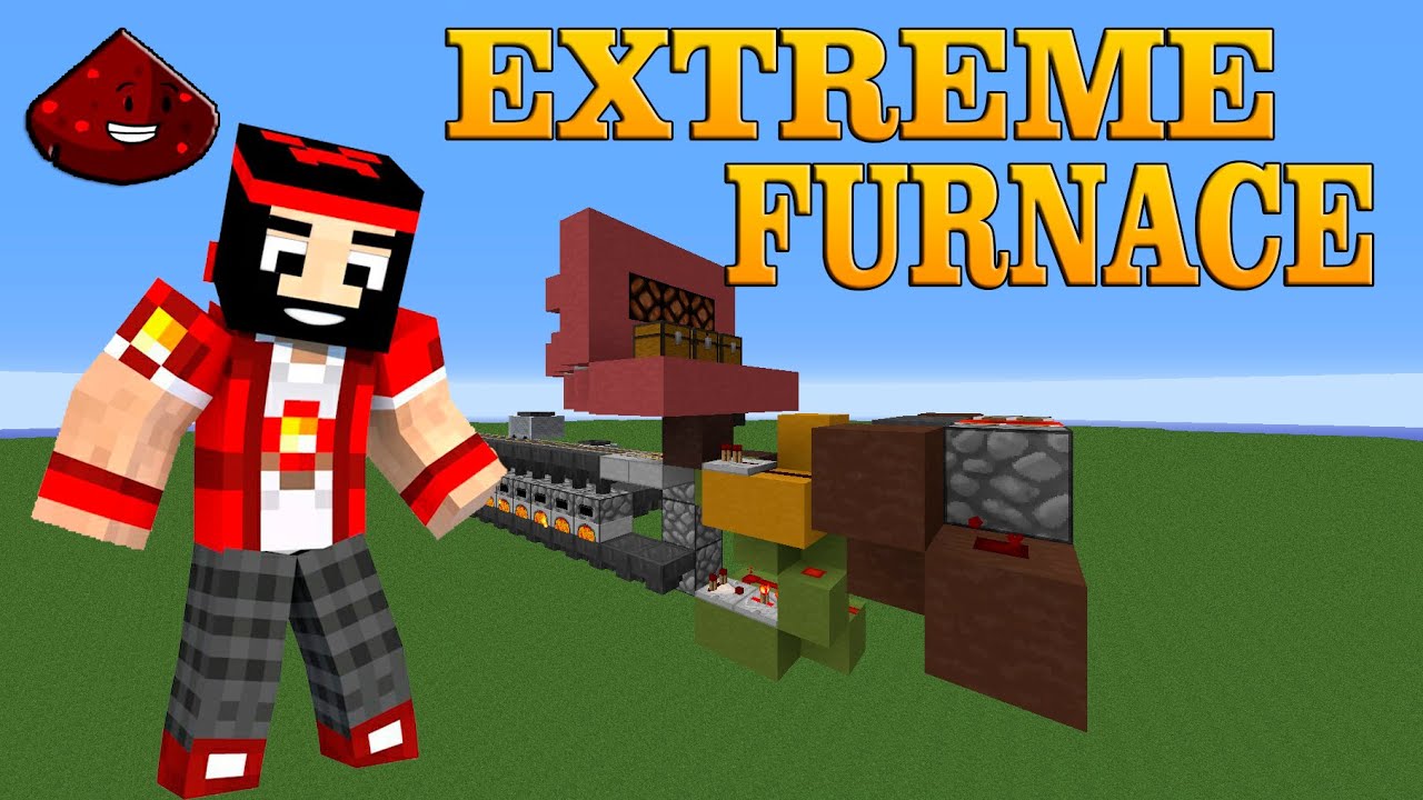 | TUTORIAL REDSTONE | EXTREME FURNACE - YouTube