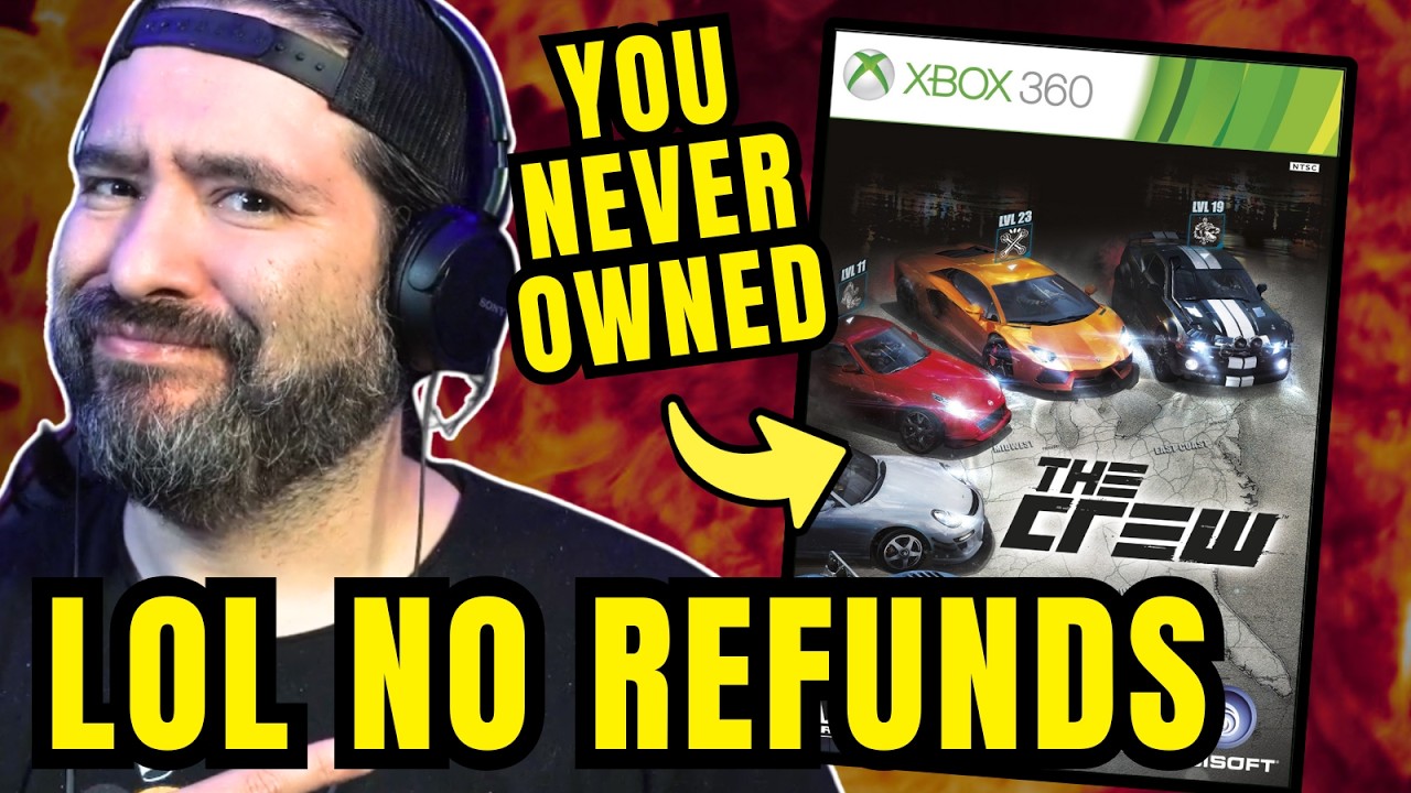 Ubisoft: LOL You Never Owned The Crew — Now Quit Crying! - YouTube