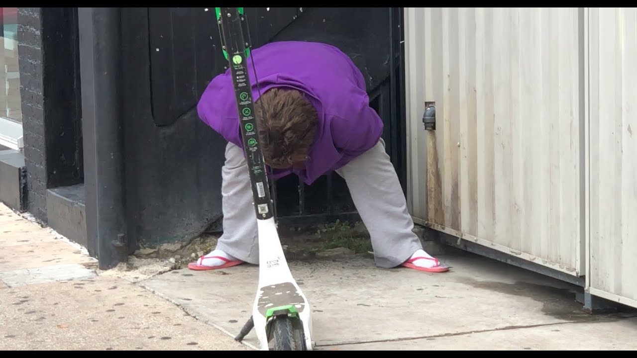 Homeless Lady Pees to Impress Ratchet Rick - YouTube