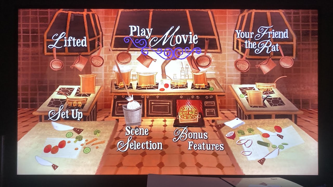 Opening to Ratatouille DVD (2007) - YouTube