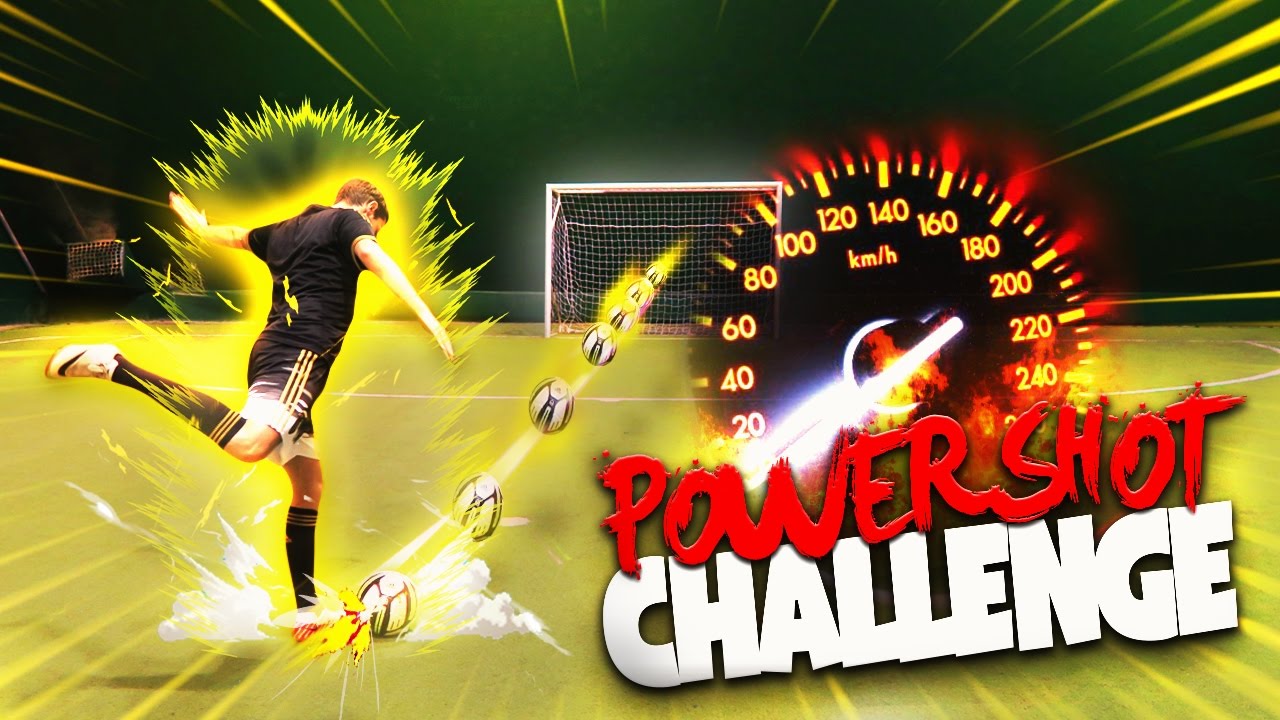 POWERSHOT FOOTBALL CHALLENGE! - YouTube