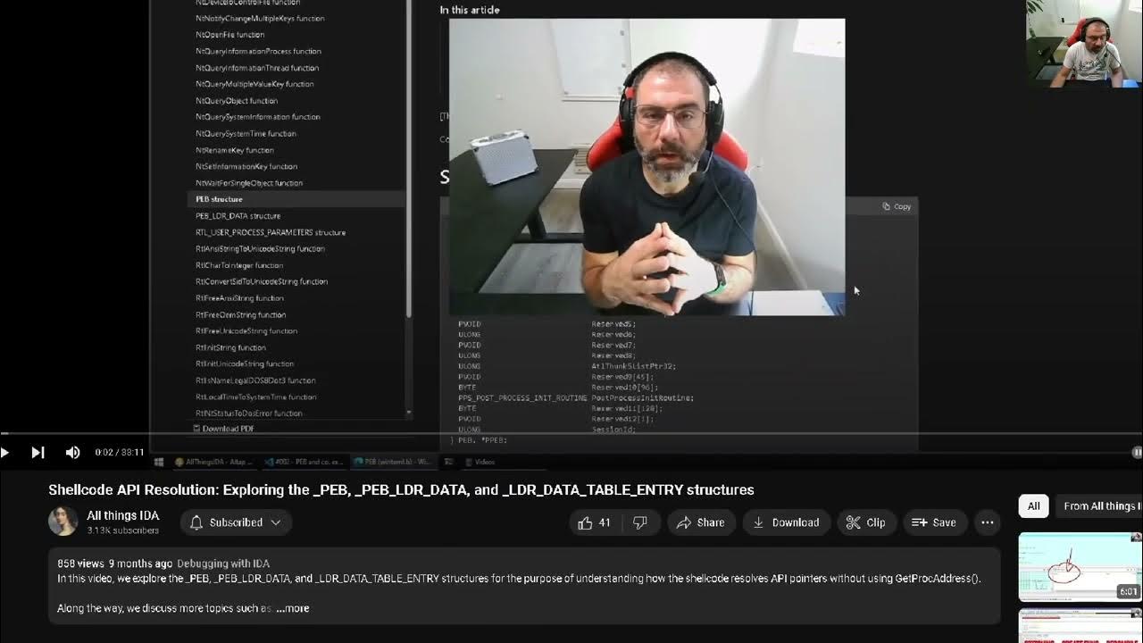 Reverse Engineering Malware with IDA: Part 1 - YouTube