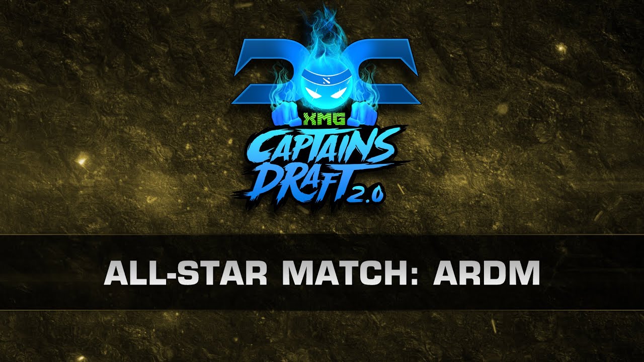 Dota 2 All-Star Match: ARDM (XMG Captains Draft 2.0) - YouTube