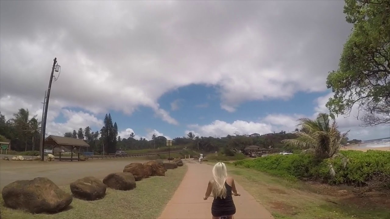 Kauai Bike Path - YouTube