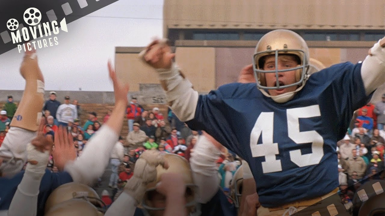 The Rudy Chant And Victory | Rudy (Sean Astin, Charles S. Dutton) - YouTube