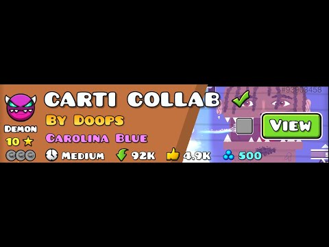 (My worst completion to date...) Carti Collab by Doops [Medium Demon] - YouTube