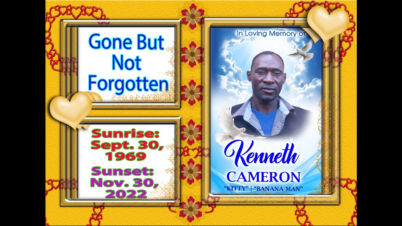 Kenneth Cameron Funeral Service 1 - YouTube