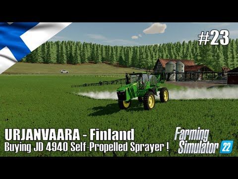 Buying John Deere 4940 Self-Propelled Sprayer | #23 URJANVAARA ...