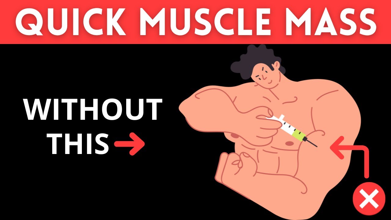 Build Muscle Twice As Fast (GROW WITHOUT STEROIDS) - YouTube