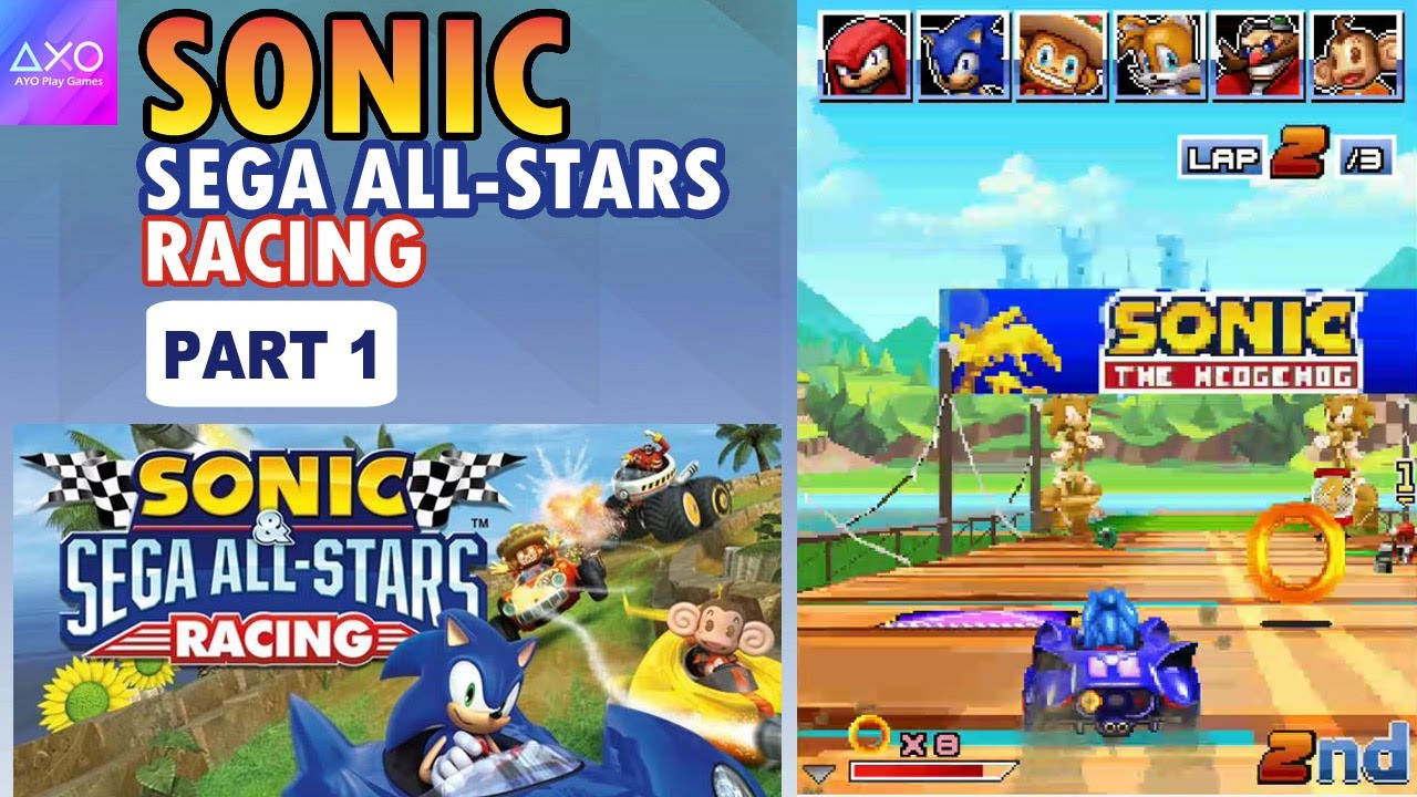 Balapan kart seru dengan karakter Sonic | Sonic & SEGA All-Stars Racing ...
