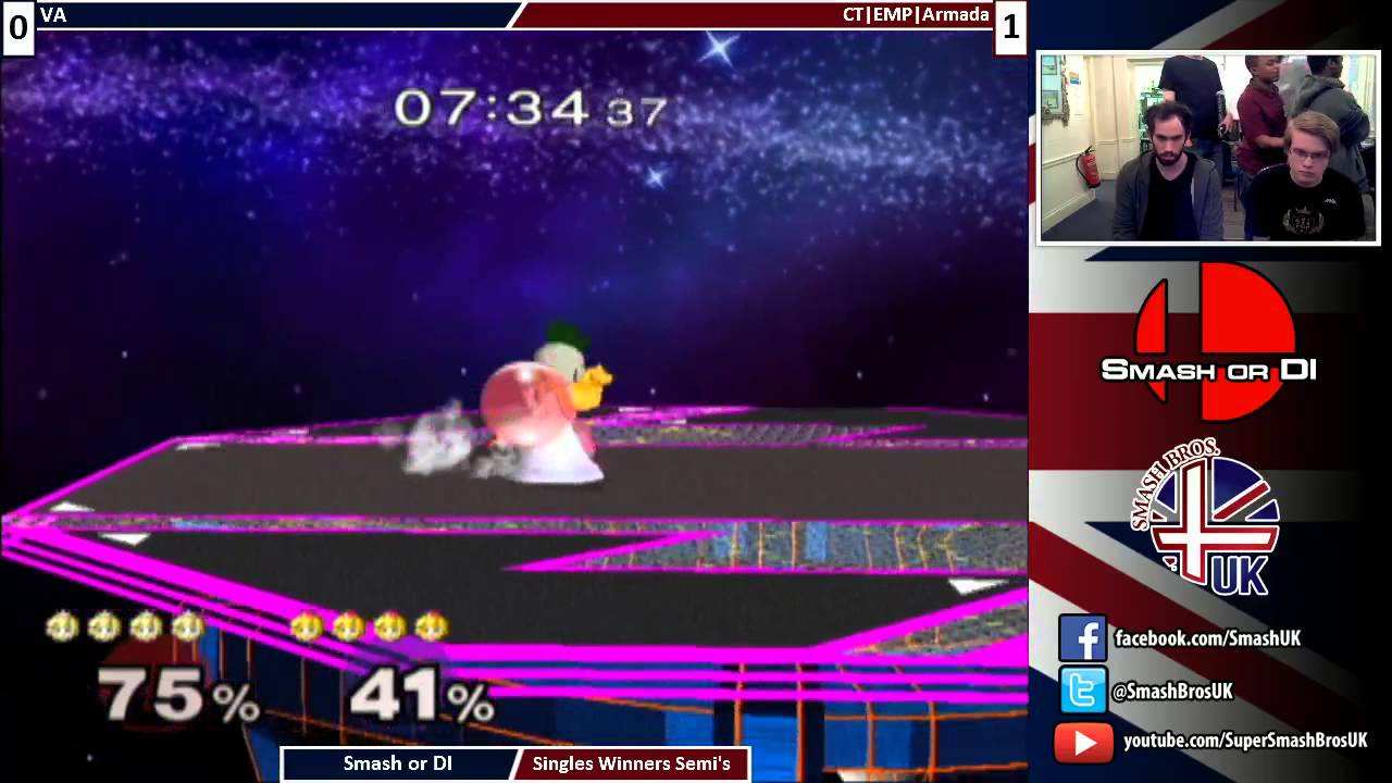 SoD - Melee Singles - CT|EMP|Armada (Peach) vs VA (Peach) - YouTube