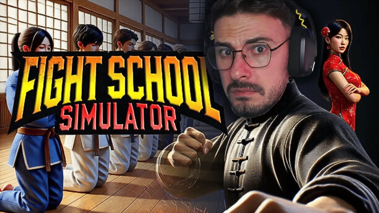 DIVENTO UN MAESTRO DI ARTI MARZIALI! - FIGHT SCHOOL SIMULATOR ITA - YouTube