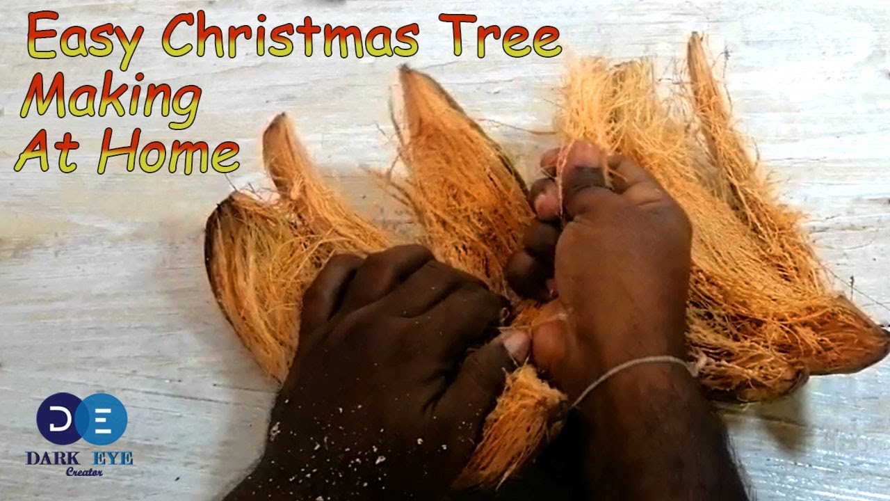 Easy Christmas Tree DIY Ideas | Make A 3D Christmas Tree | Coconut Huck ...