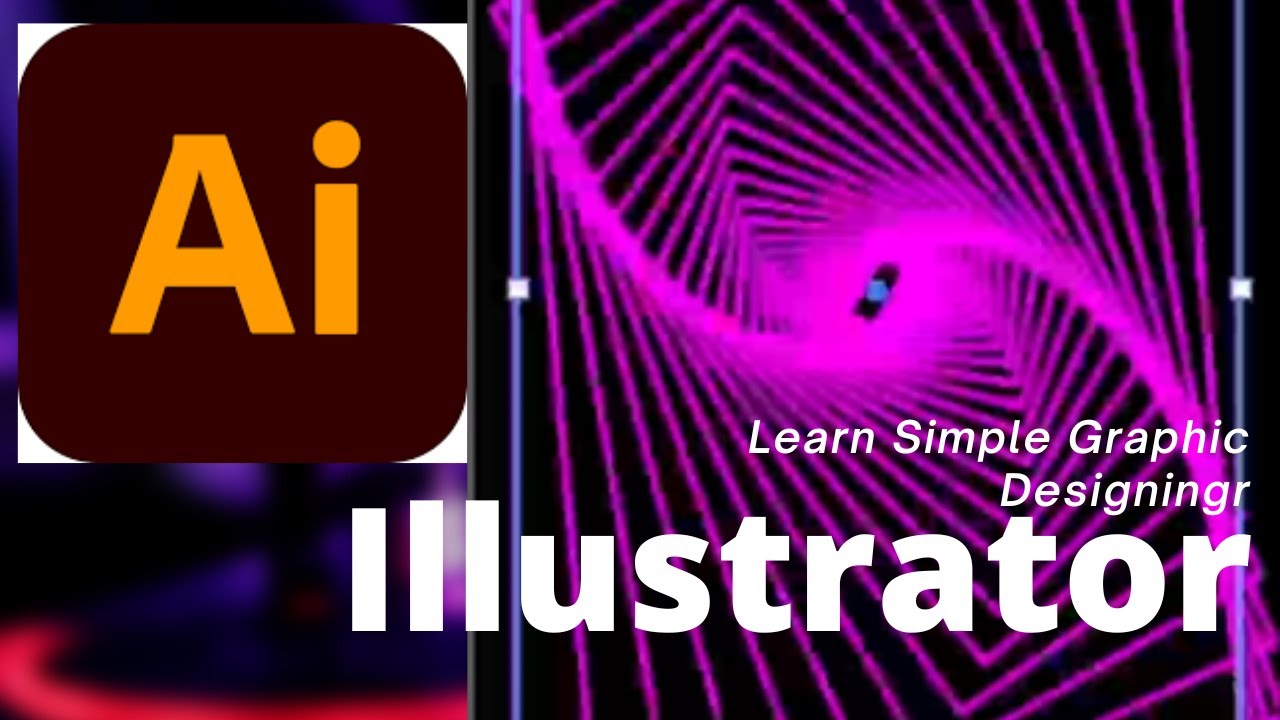 How to create Swirl Lines background in illustrator- Adobe illustrator Tutorials - YouTube