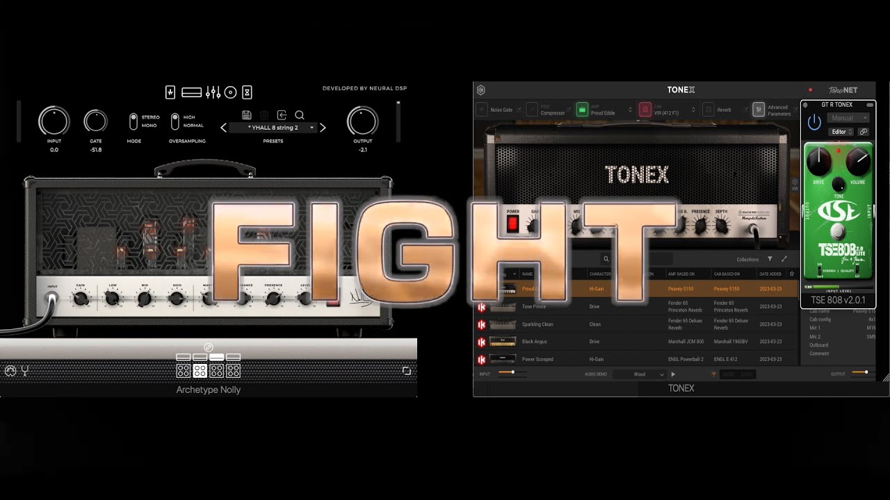 ARCHETYPE : NOLLY VS TONEX CS DJENT TONE COMPARISON - YouTube