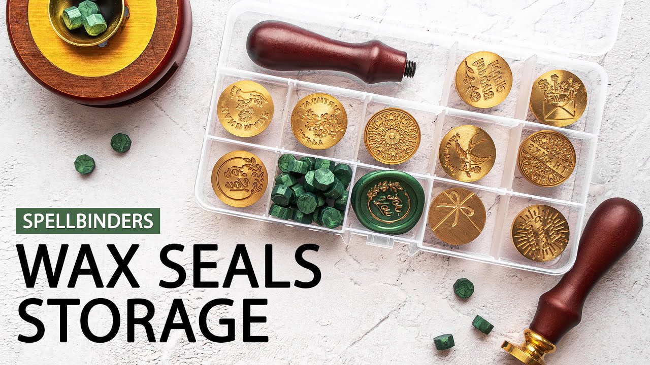 Crafty Storage for Wax Seals! - YouTube