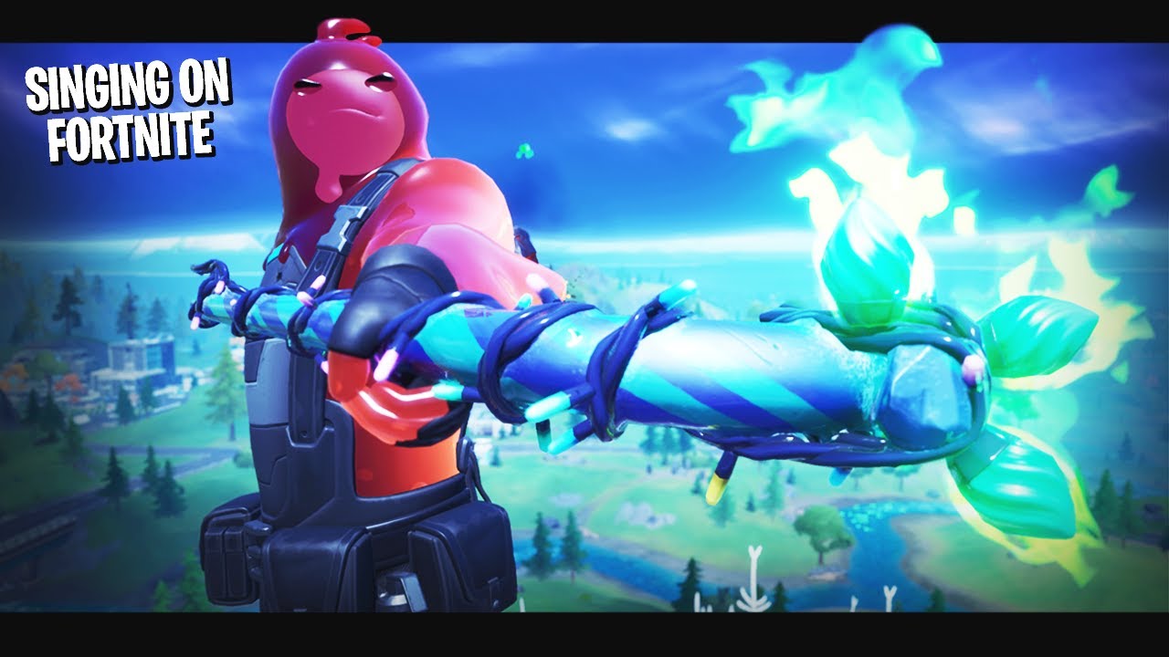 Why are you so good at singing!? - SINGING on Fortnite! - YouTube