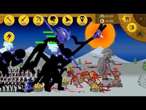 SWORD ARMY MAX LEVEL UPGRADE x9999 | Stick War Legacy Mod Vip - YouTube