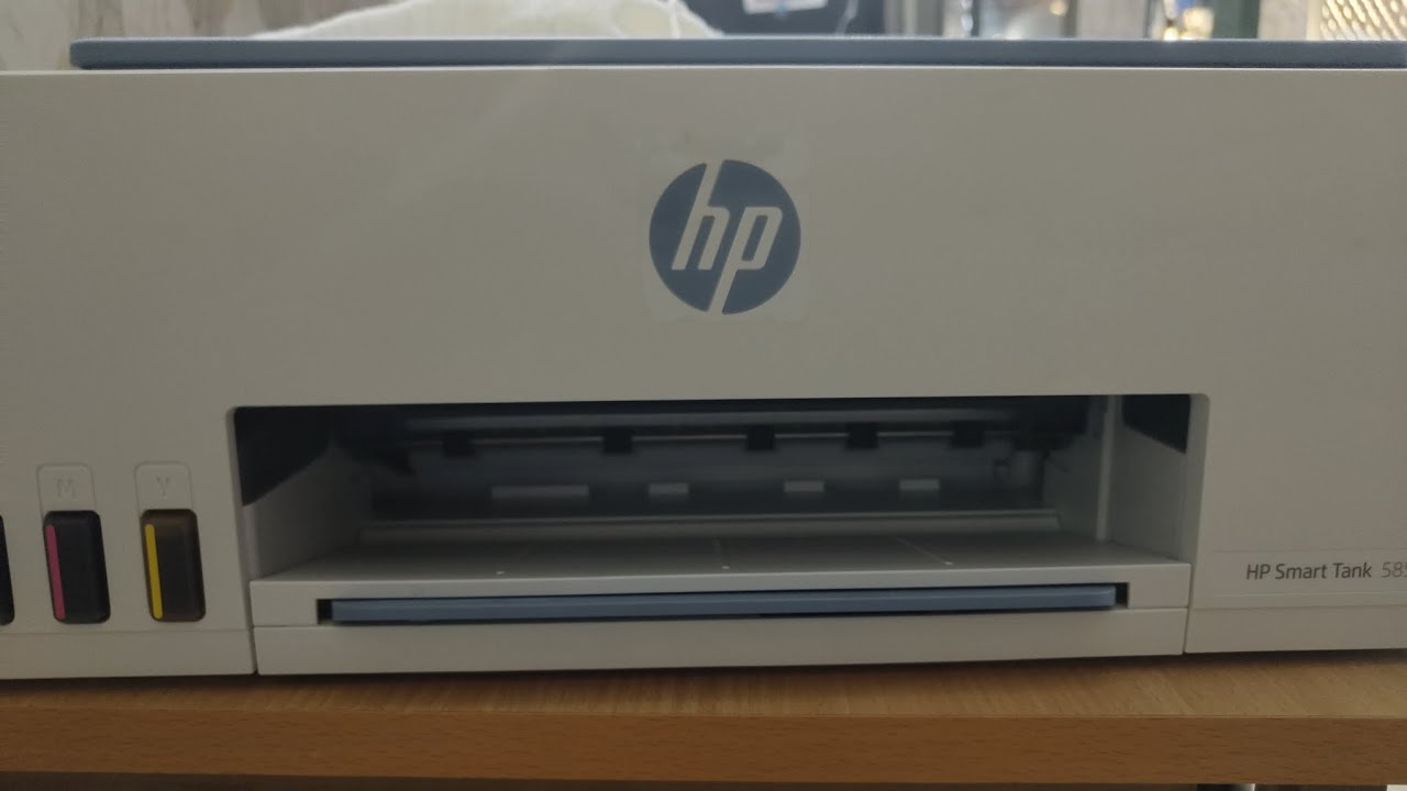 hp 585 smart tank printer unboxing - YouTube