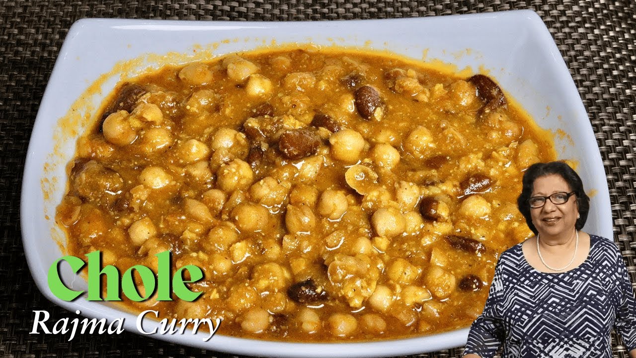 Chole Rajma Curry | Rajma Chole Curry | A North Indian cuisine Recipe ...