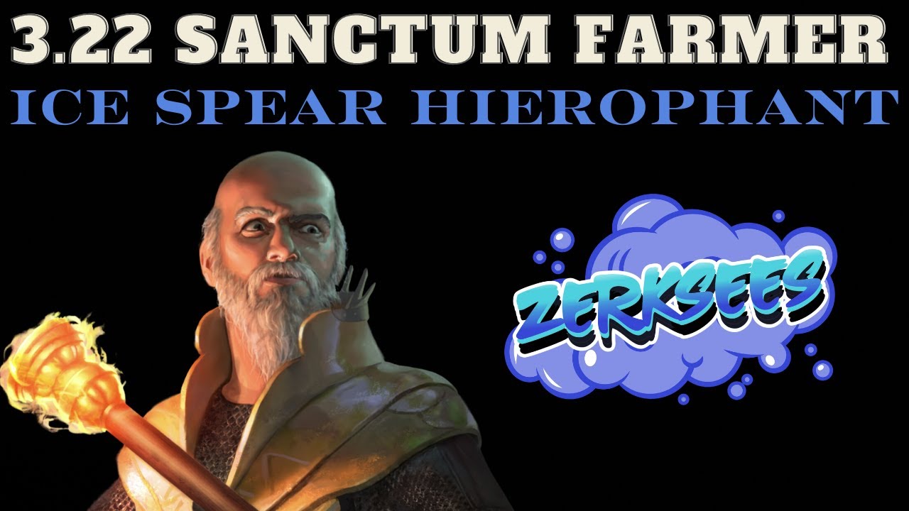 3.22 Ice Spear Hierophant Sanctum Farmer - YouTube
