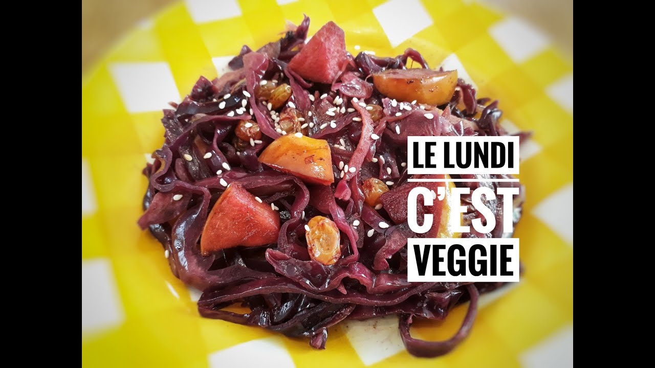 POTÉE DE CHOU ROUGE AUX FRUITS & AUX ÉPICES #Le lundi c’est Veggie ...