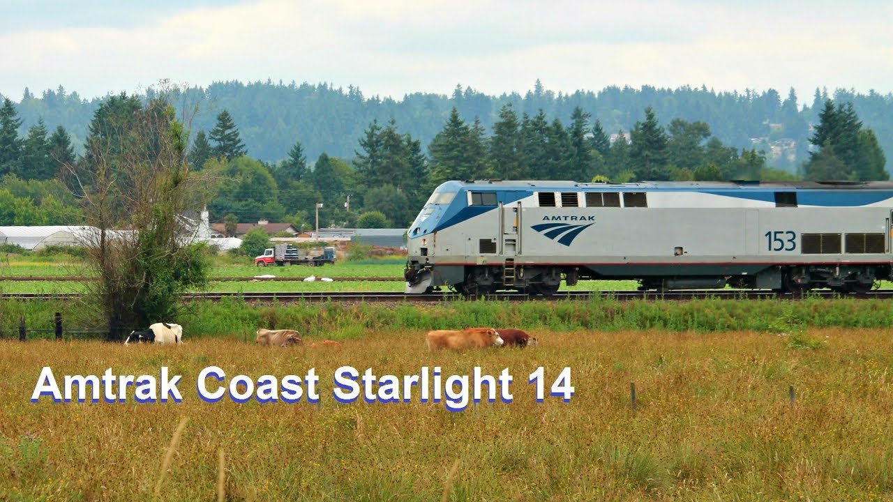Amtrak Coast Starlight 14 Ride - Los Angeles, CA to Seattle, WA in 15 ...