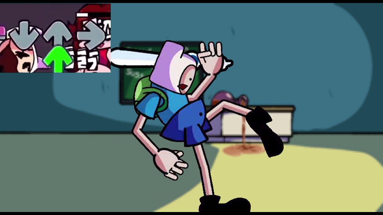 finn mertens normal fnf (pibby/de hora aventura ) - YouTube