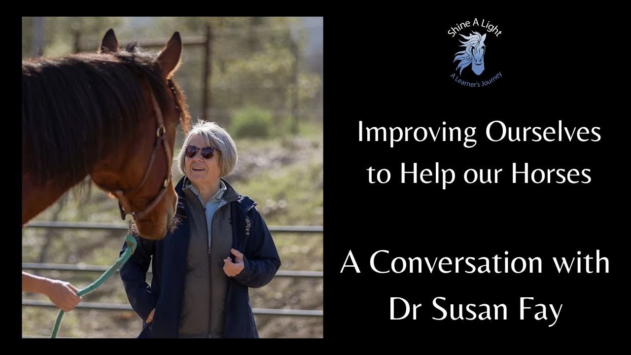 Dr Susan Fay a conversation on Improving ourselves to help our horses ...