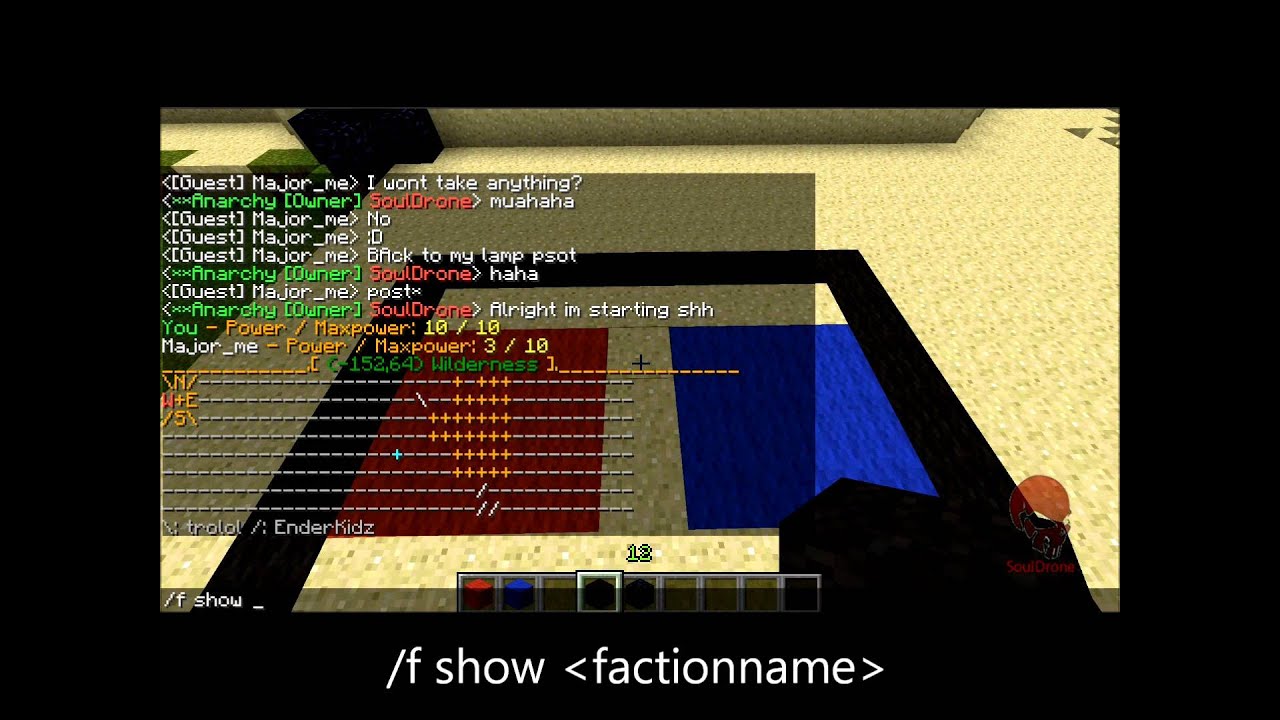 SoulDrone's Factions Guide (Commands) - YouTube