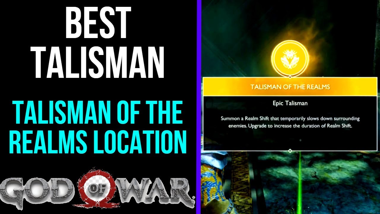 God of War - BEST TALISMAN (TALISMAN OF THE REALMS LOCATION) | MP ...