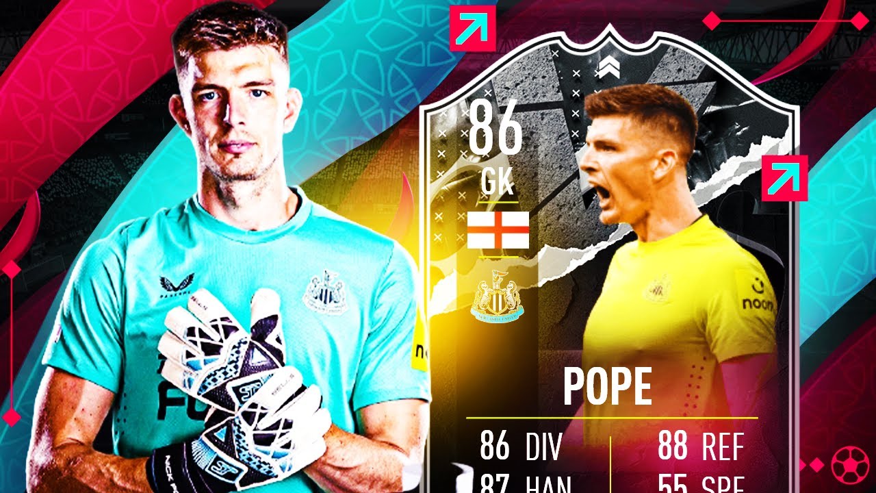 BEST GK IN FIFA 23! 🧤 86 SHOWDOWN NICK POPE PLAYER REVIEW - FIFA 23 ...