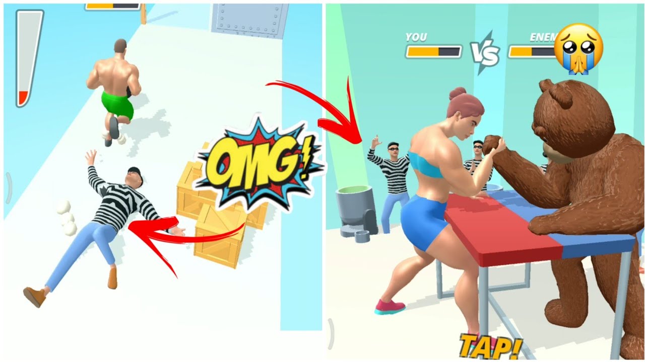 💪Muscles Run💪🙋 NEW LEVELS!! All Levels Gameplay Android,ios/Best Game ...