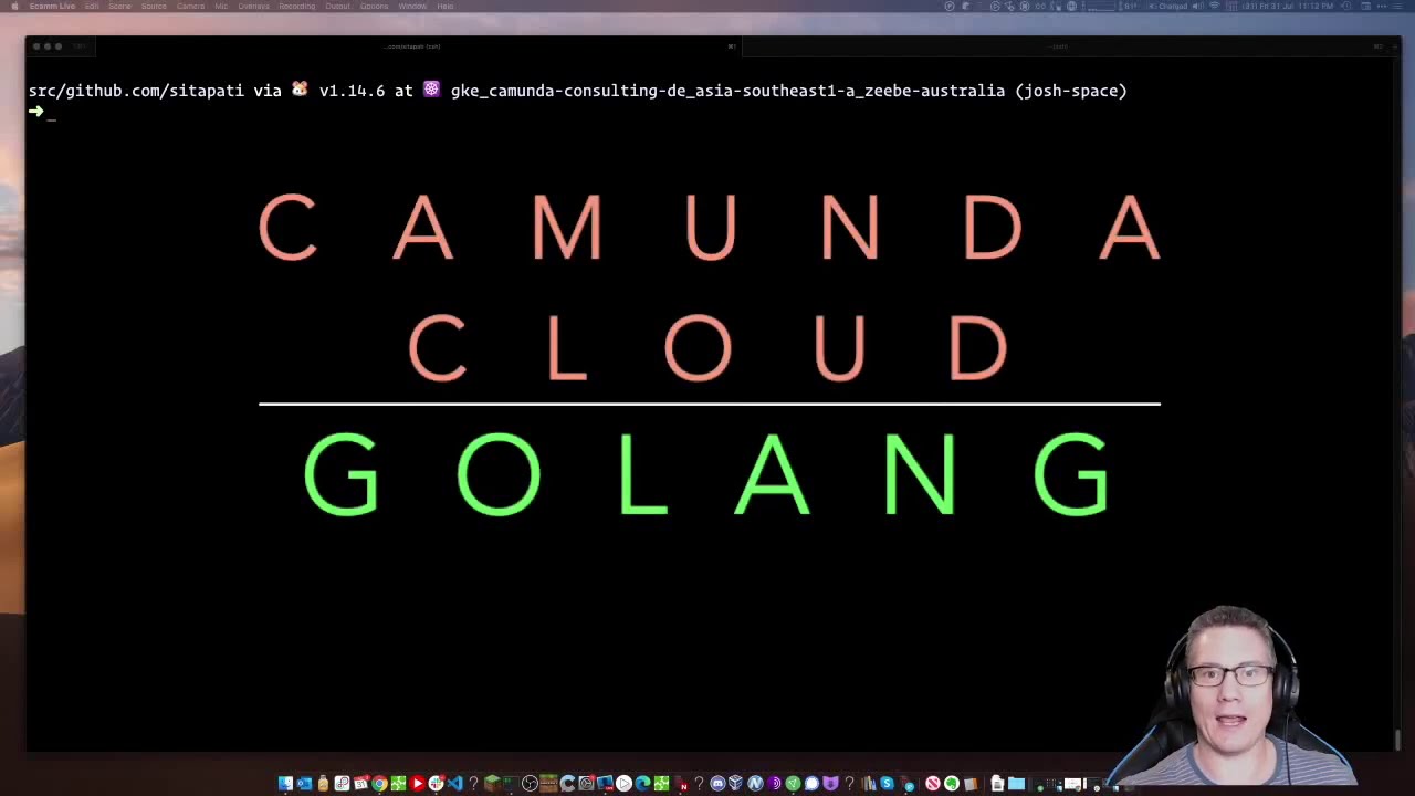 Getting Started with Camunda Cloud using Golang - YouTube