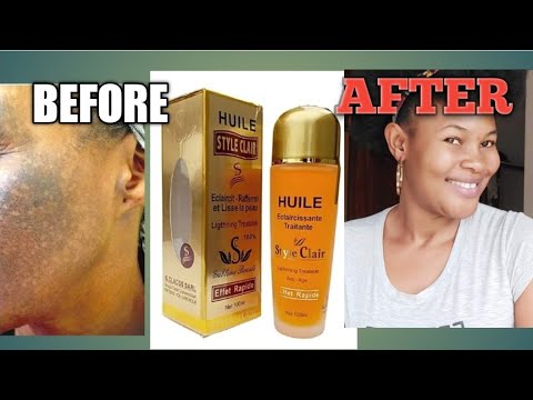 Style clair oil to glow and repair damaged bleached skin.#treatment # ...