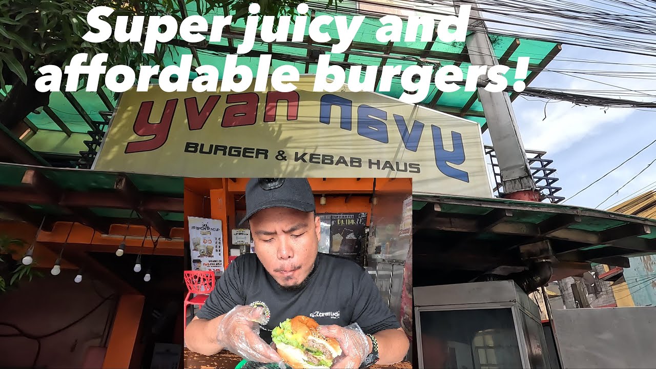 4K | Yvan Navy food trip | Mouth watering yet budget friendly burgers ...
