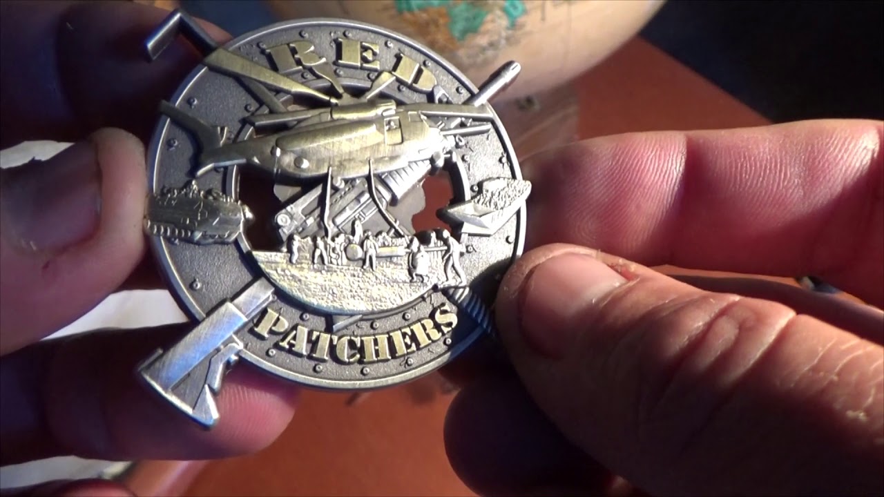 Landing Support Specialist 0481 Marine Corps MOS Challenge Coin - YouTube